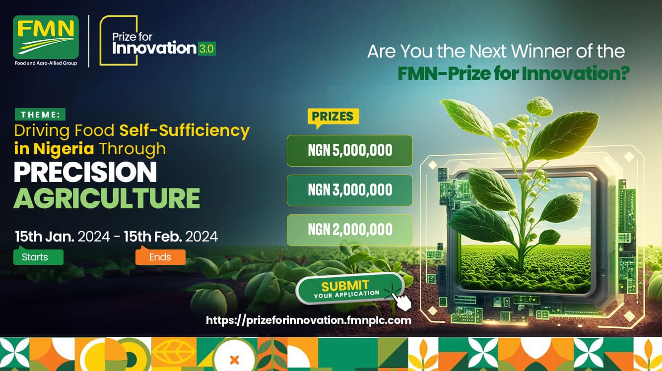 Win N5 Million from FMN Prize for Innovation in Agriculture