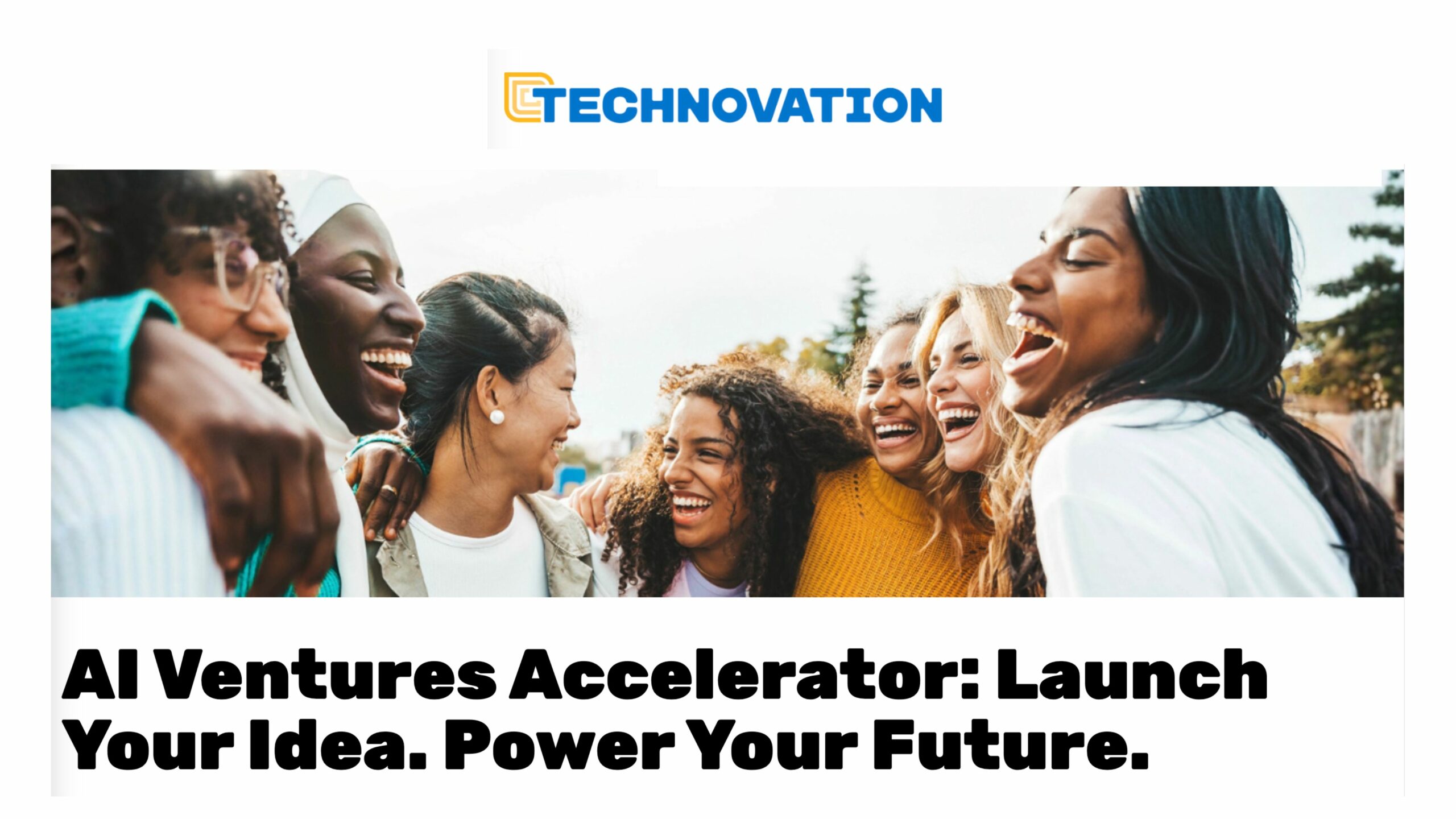 Technovation AI Ventures Accelerator 2026 for Women Entrepreneurs ...